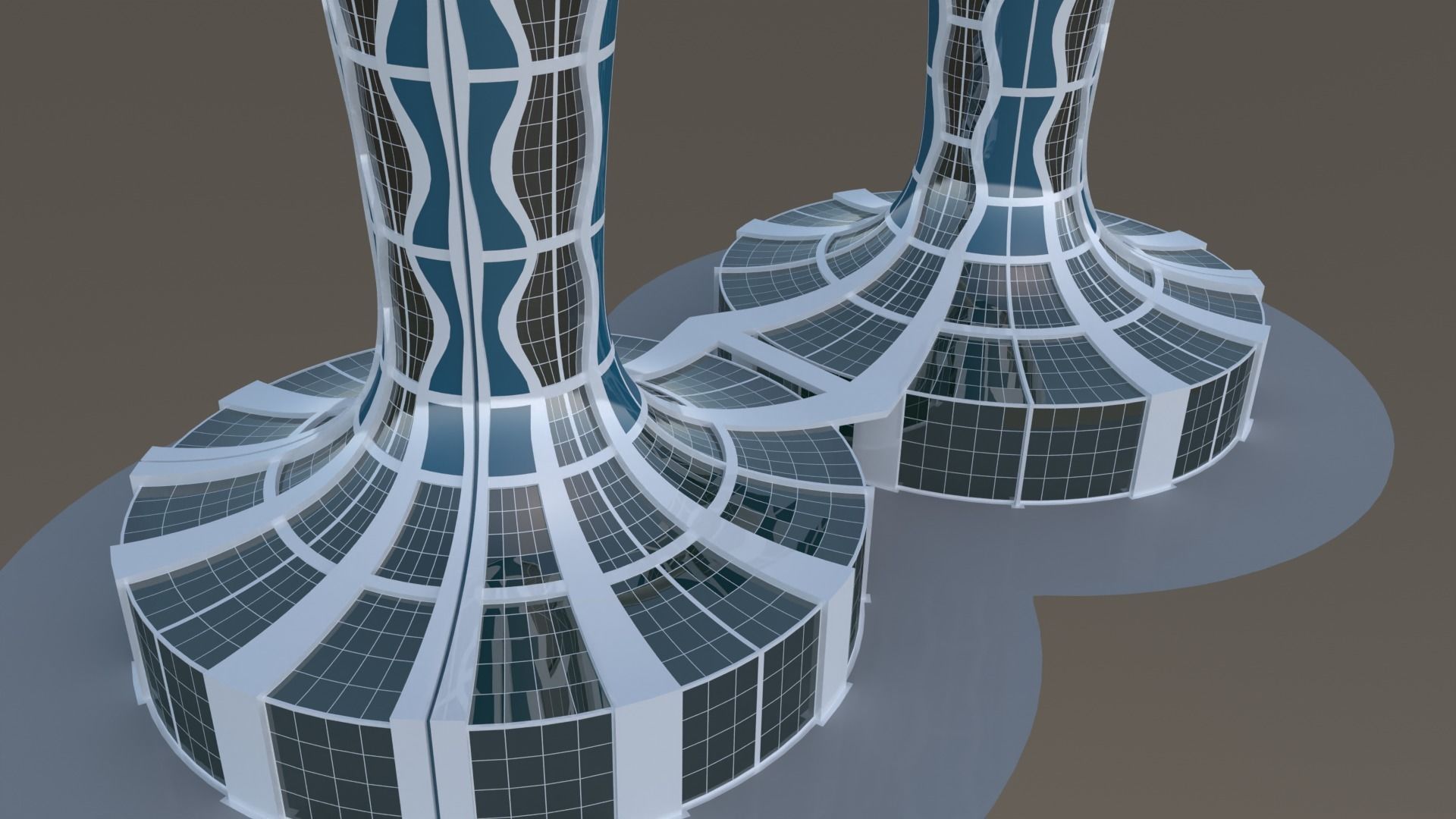 Future skyscraper 2023 3D model | CGTrader