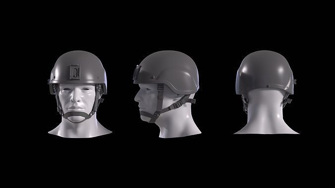 Russian helmet HP 3D model | CGTrader