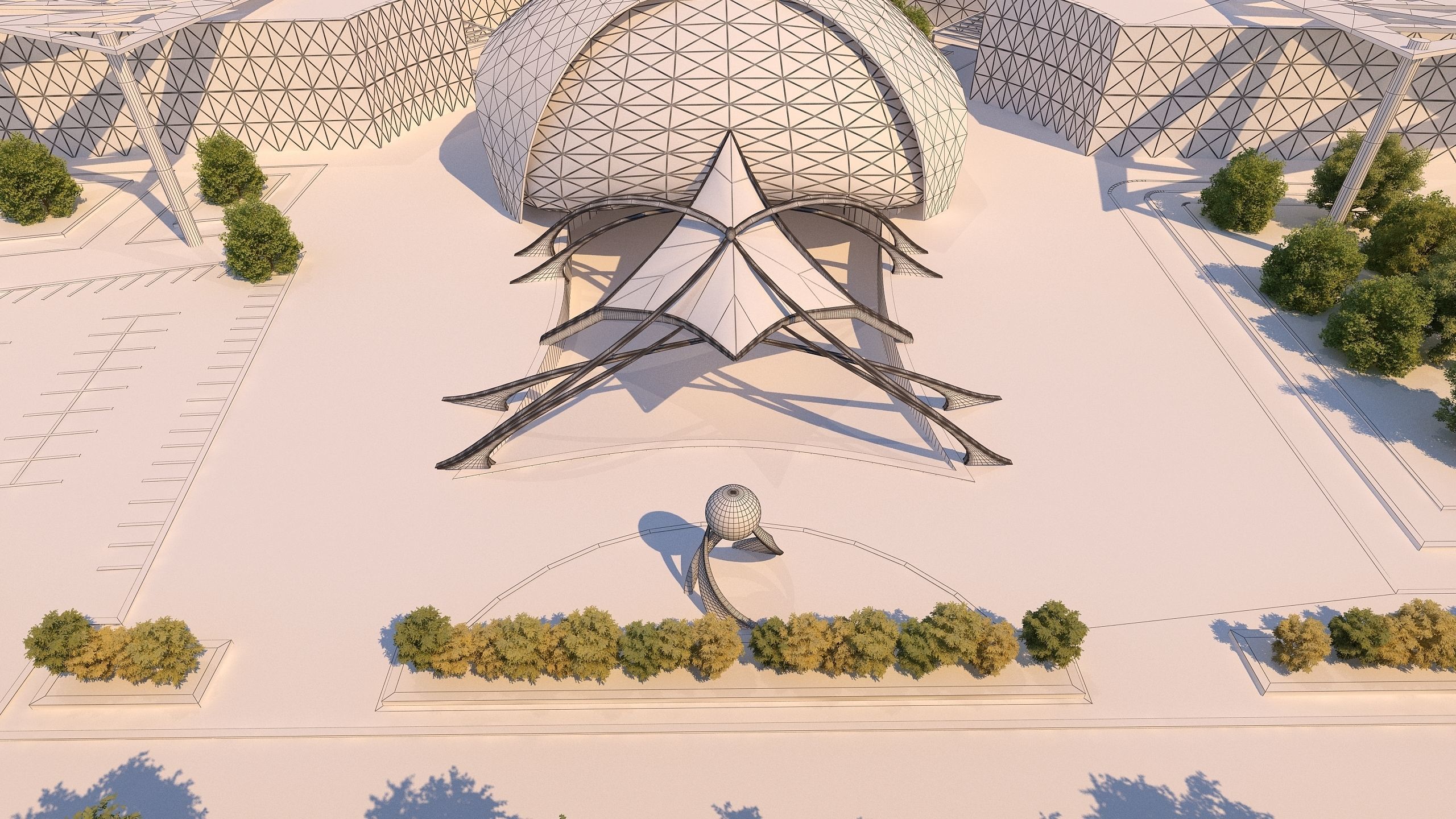 0060 - Organic-Parametric Skyscraper 3D model | CGTrader