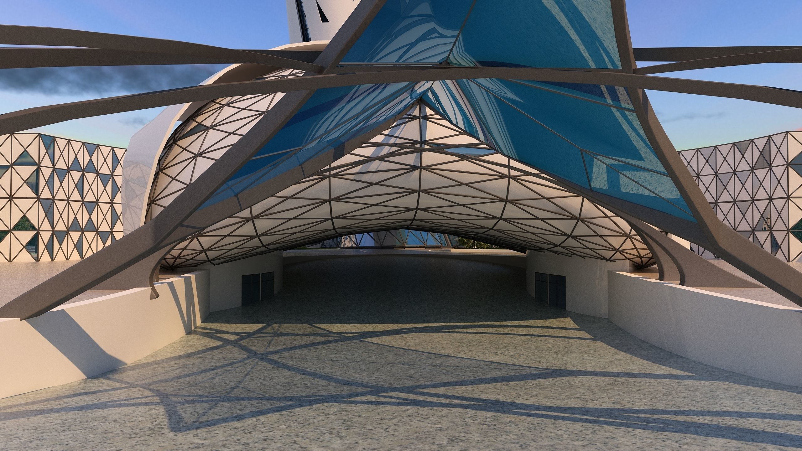 0060 - Organic-Parametric Skyscraper 3D model | CGTrader