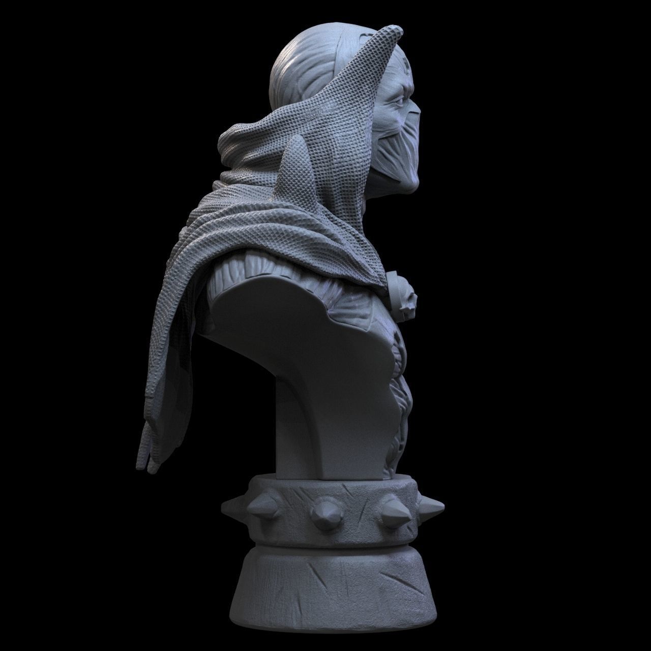 SPAWN BUST 3D model 3D printable | CGTrader