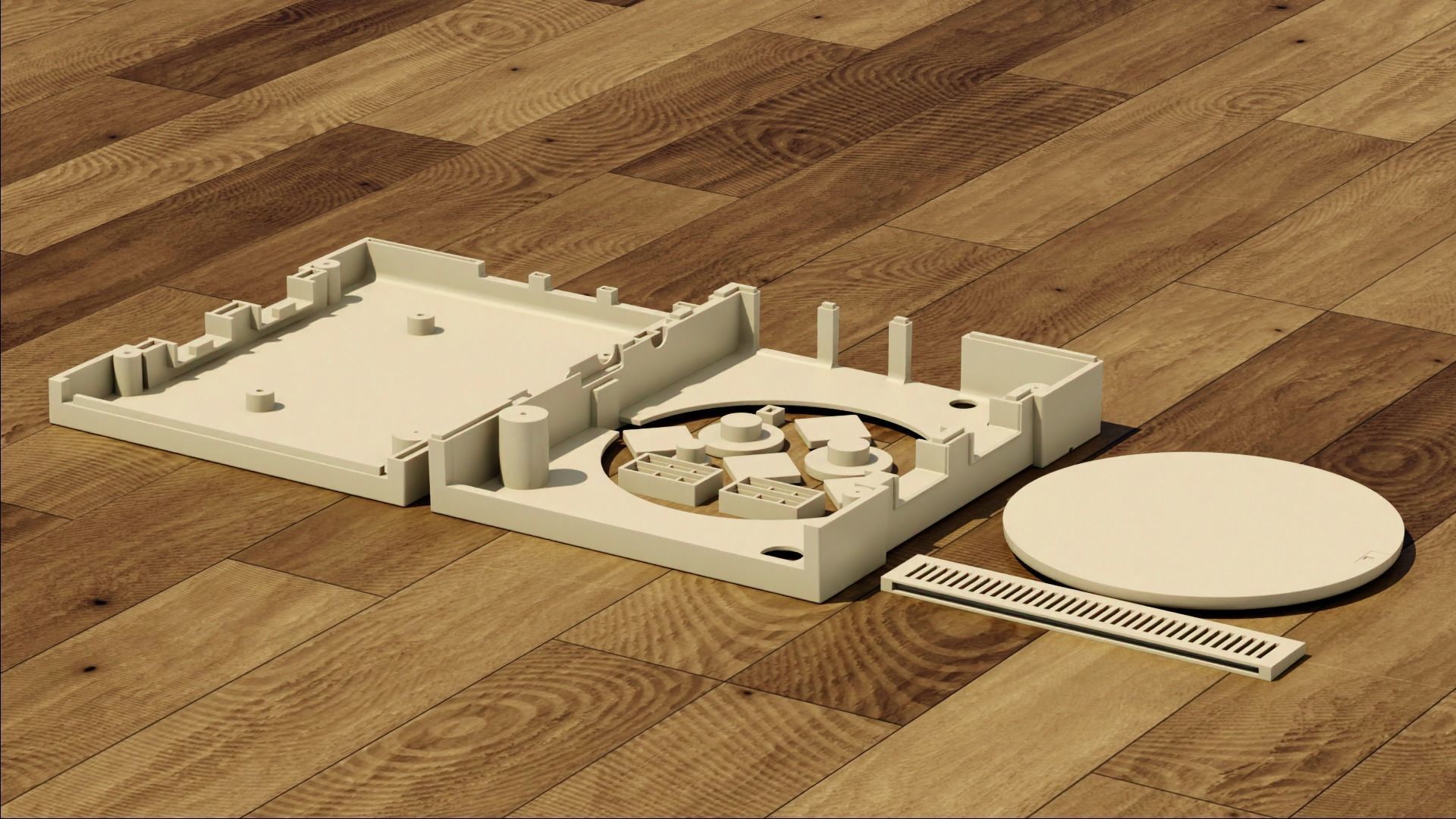 Functional Raspberry Pi Case 3D model 3D printable | CGTrader