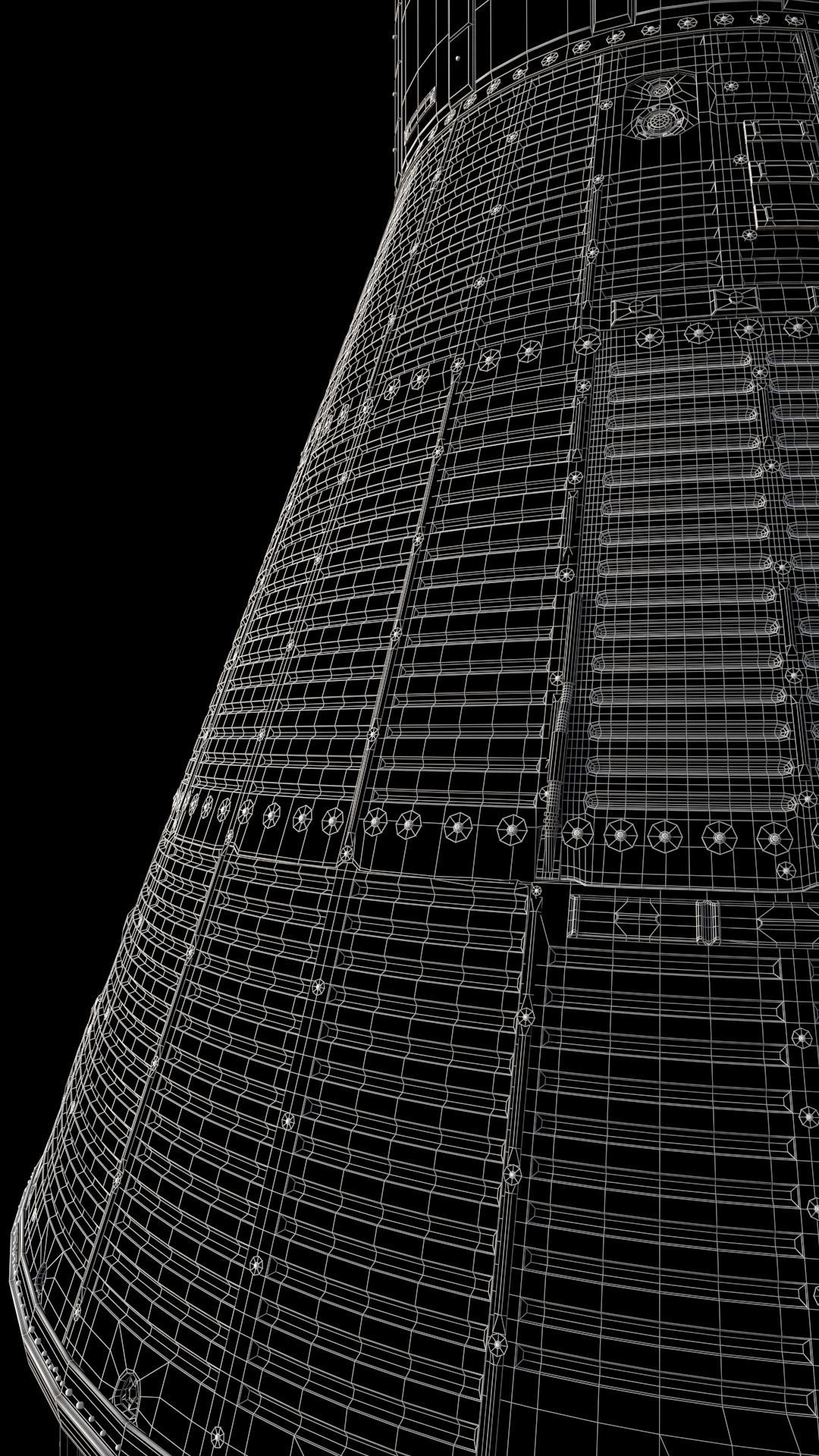 High quality 3D model Mercury Freedom7 capsule 3D model | CGTrader