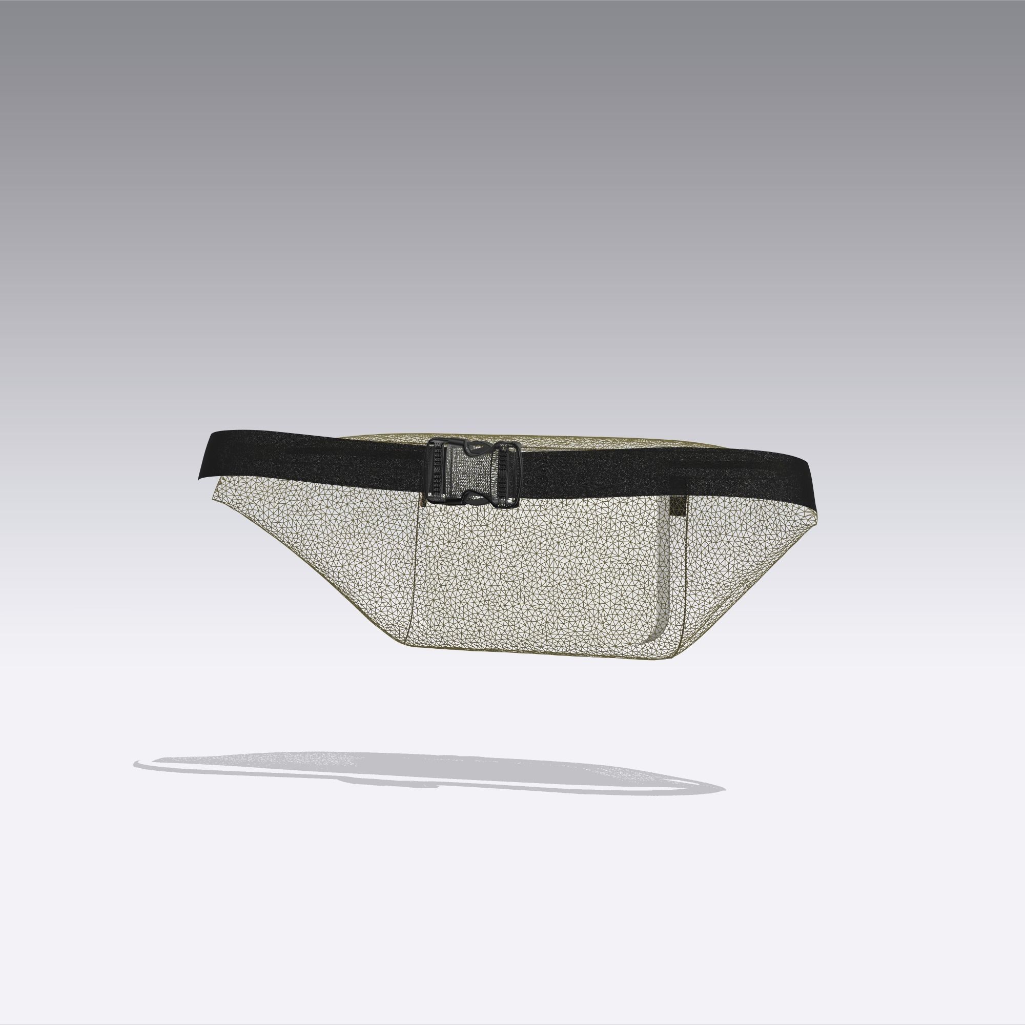 Waistbag fanny pack Clo3d 3D model | CGTrader