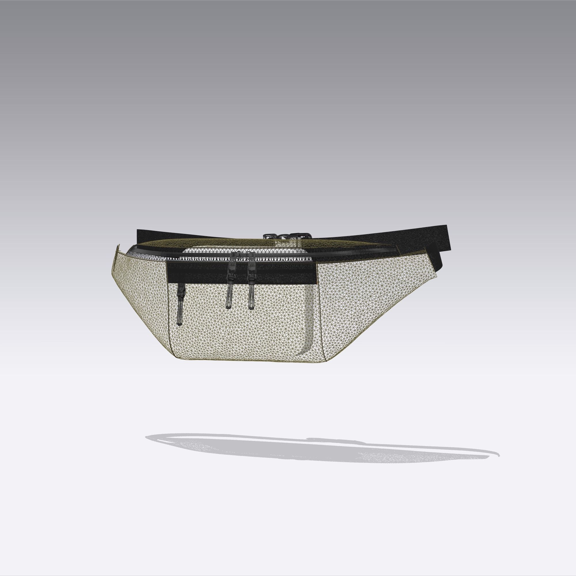 Waistbag fanny pack Clo3d 3D model | CGTrader