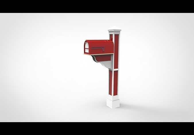 mailbox 3D model | CGTrader