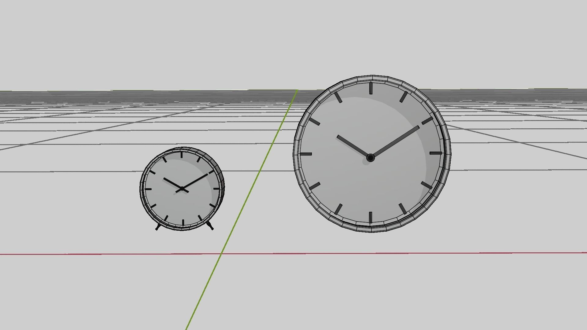 Realist 3D clock 3D model | CGTrader