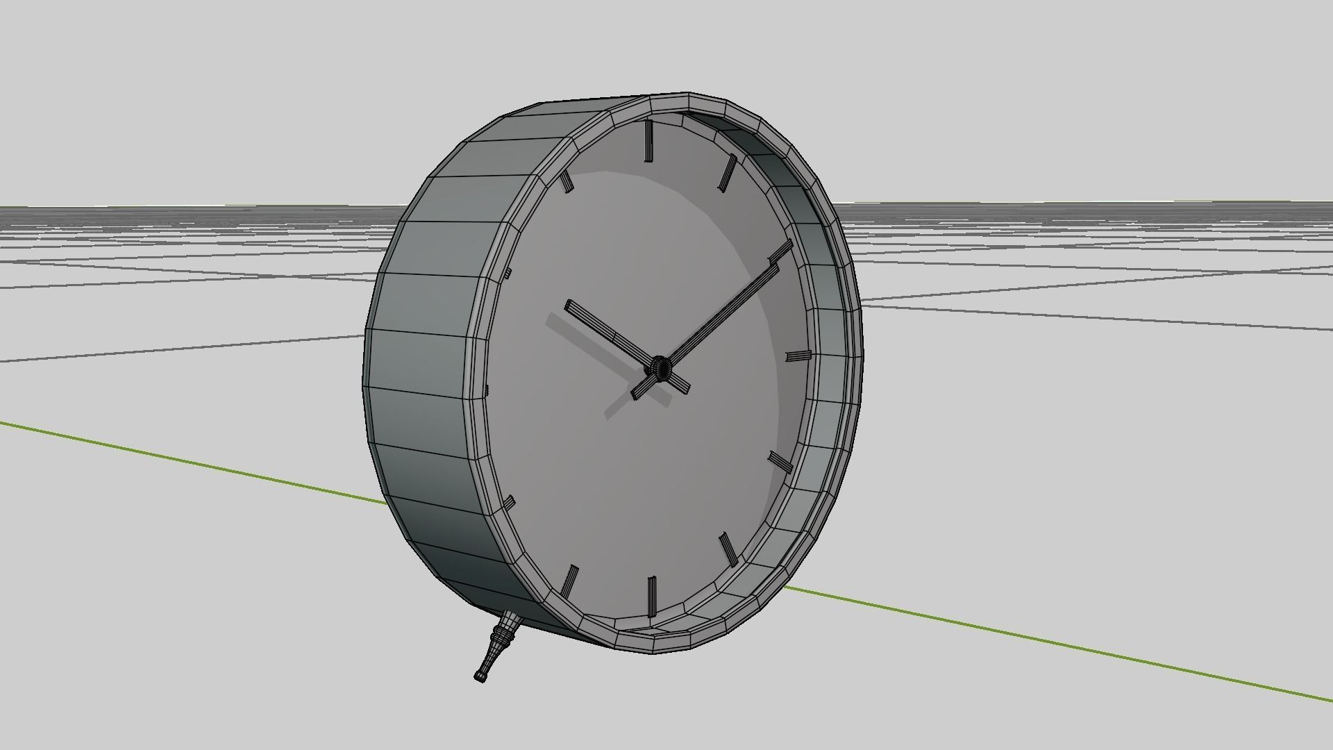 Realist 3D clock 3D model | CGTrader