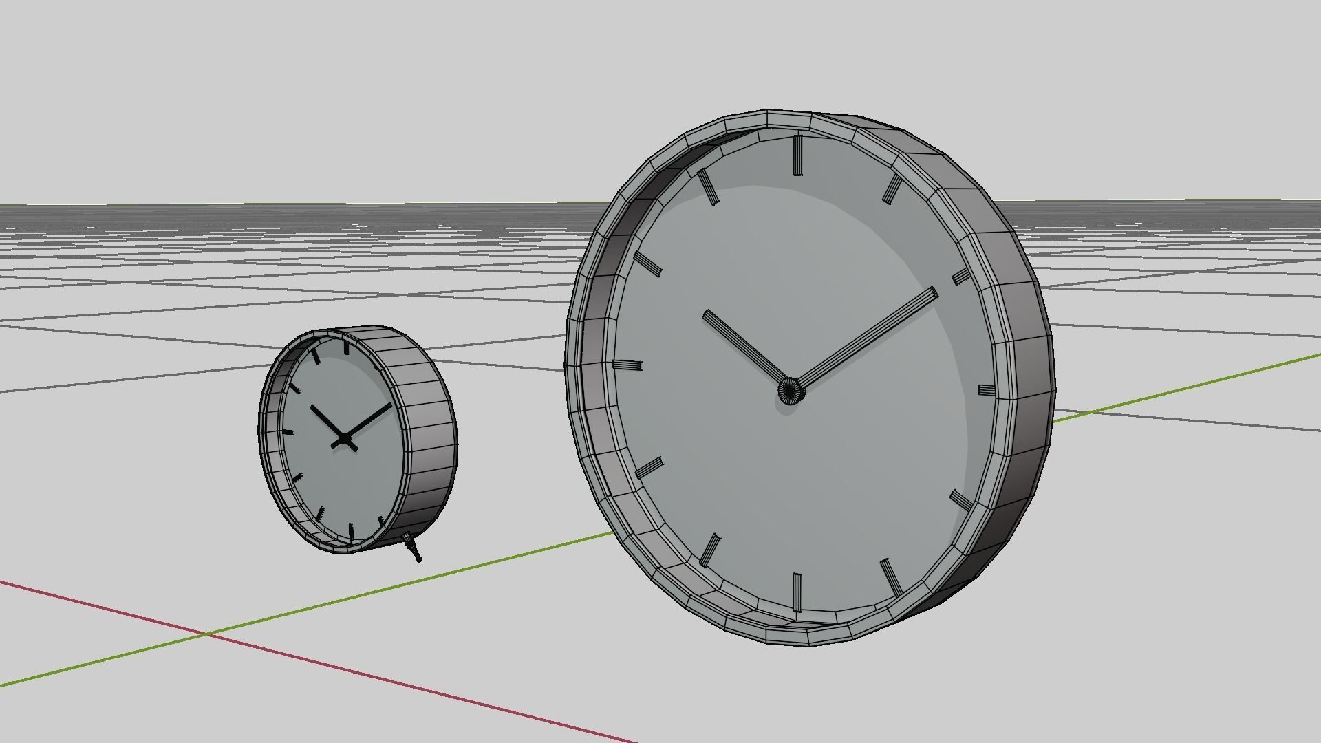 Realist 3D clock 3D model | CGTrader