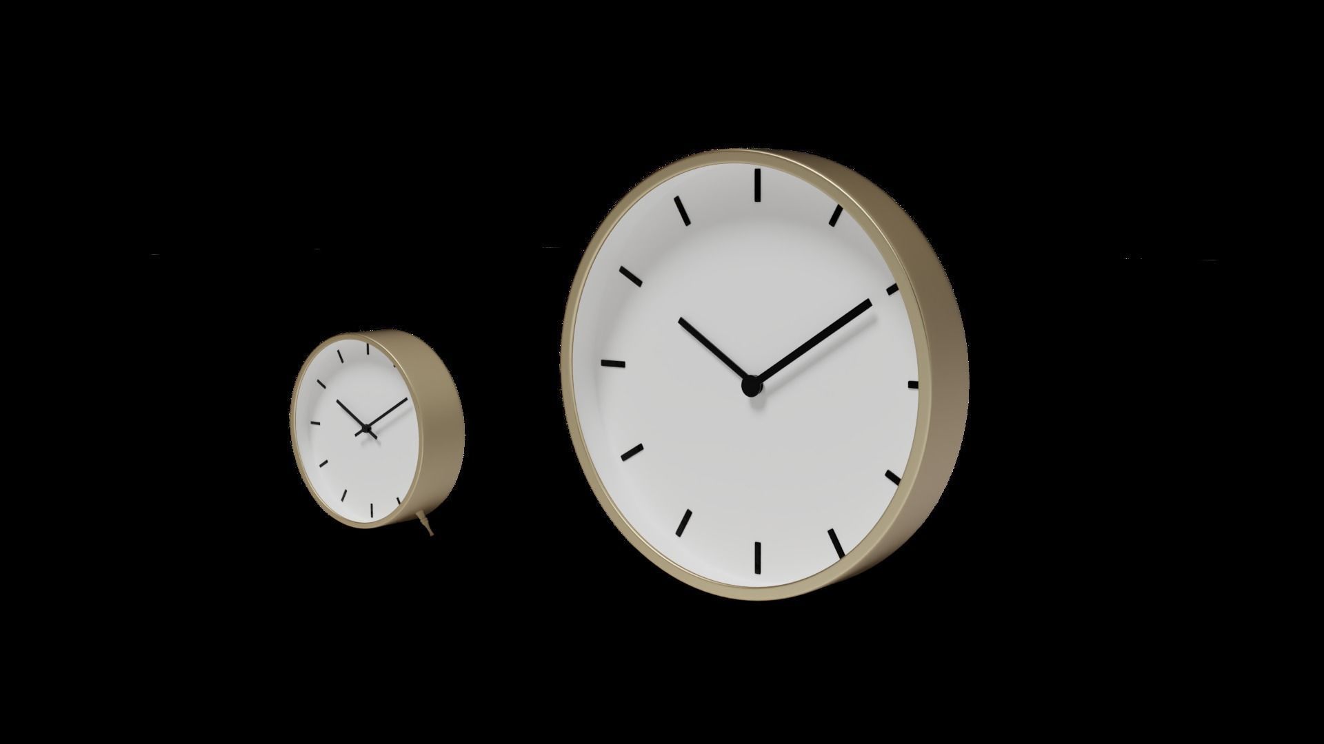 Realist 3D clock 3D model | CGTrader