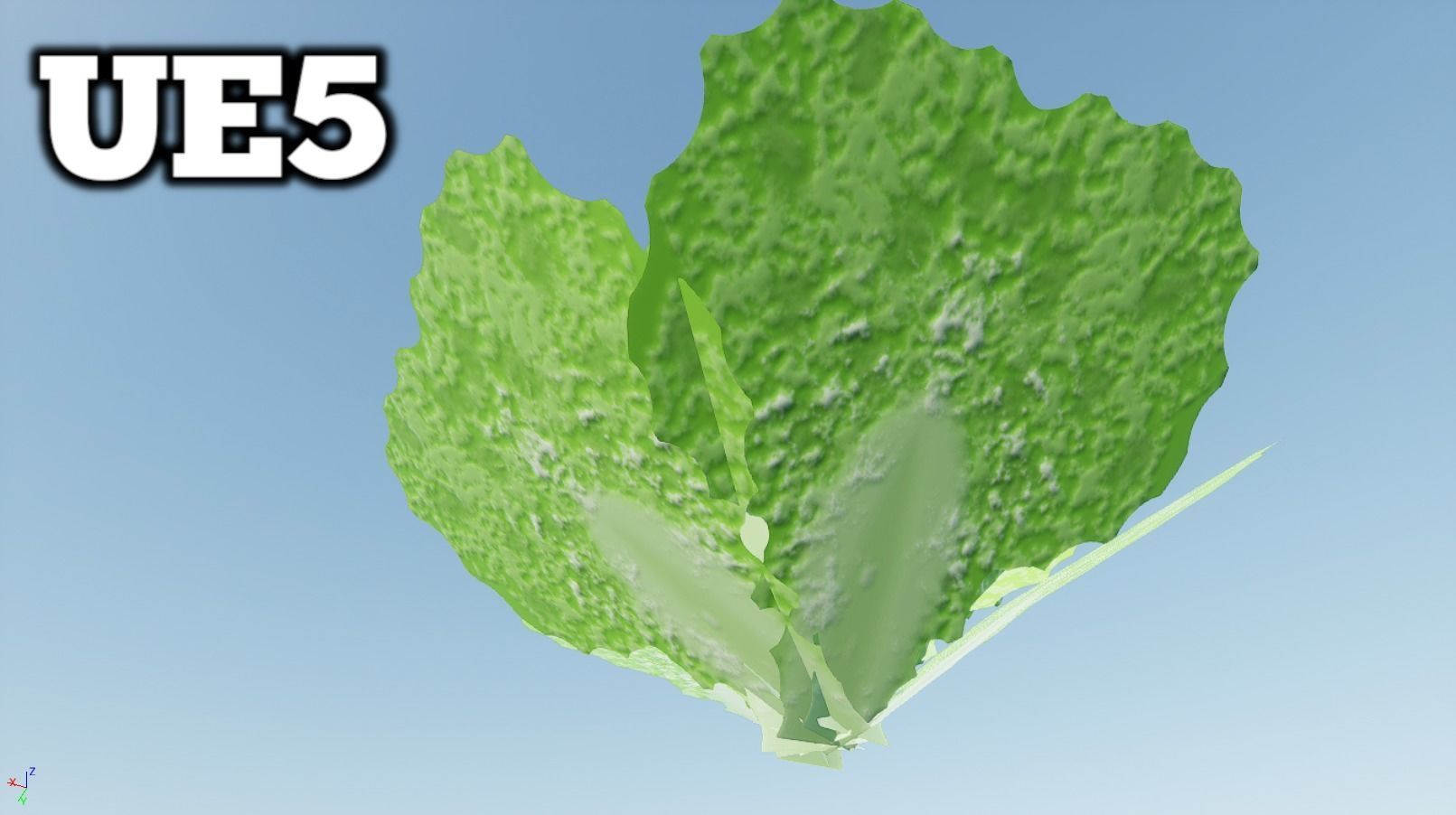 3D model Lettuce Alface PBR lowpoly 3d Model VR / AR / low-poly | CGTrader