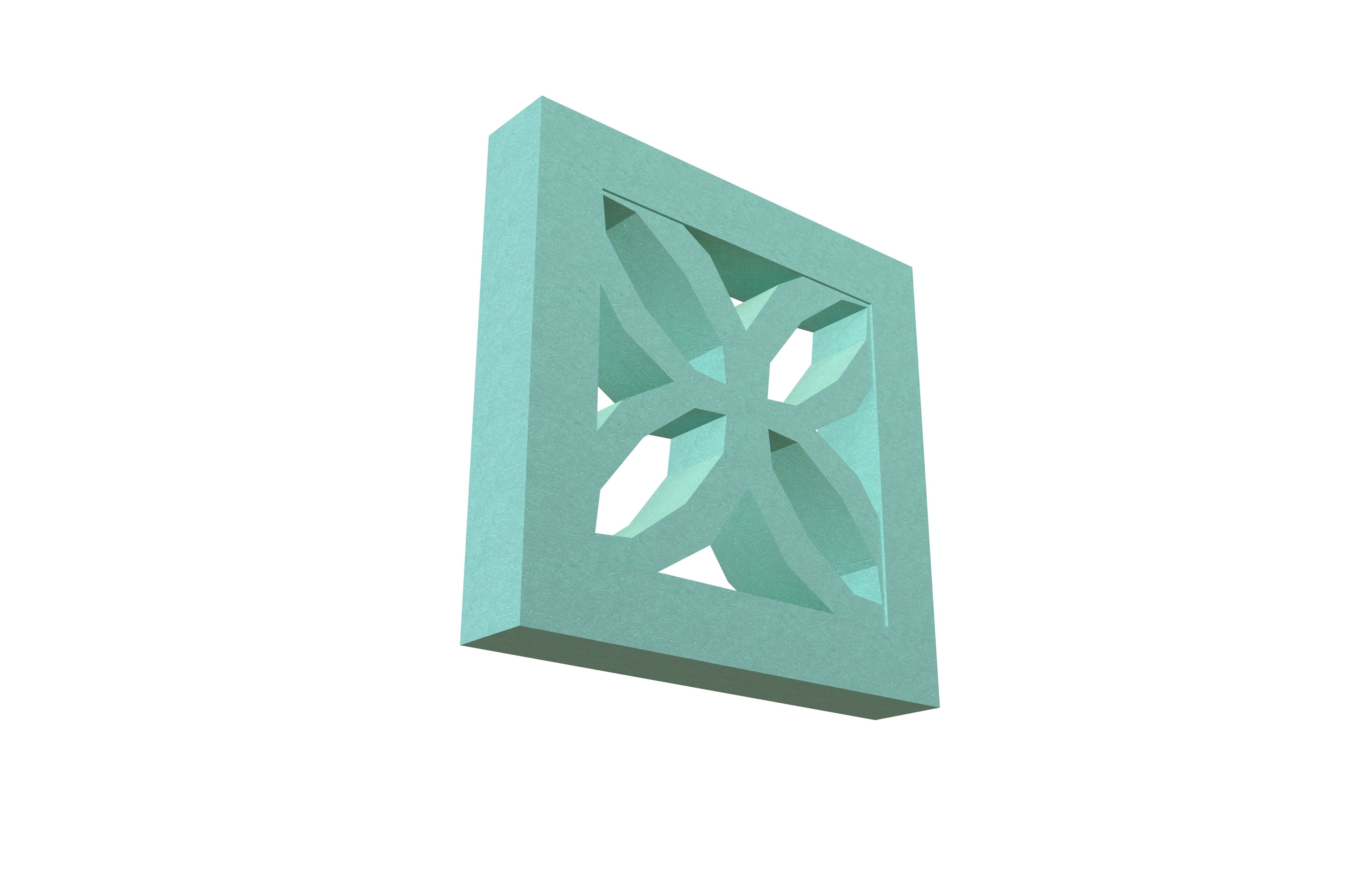 3D model Breeze Block V2 004 VR / AR / low-poly | CGTrader