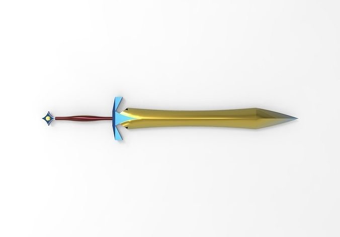 Sword type D 3D model | CGTrader