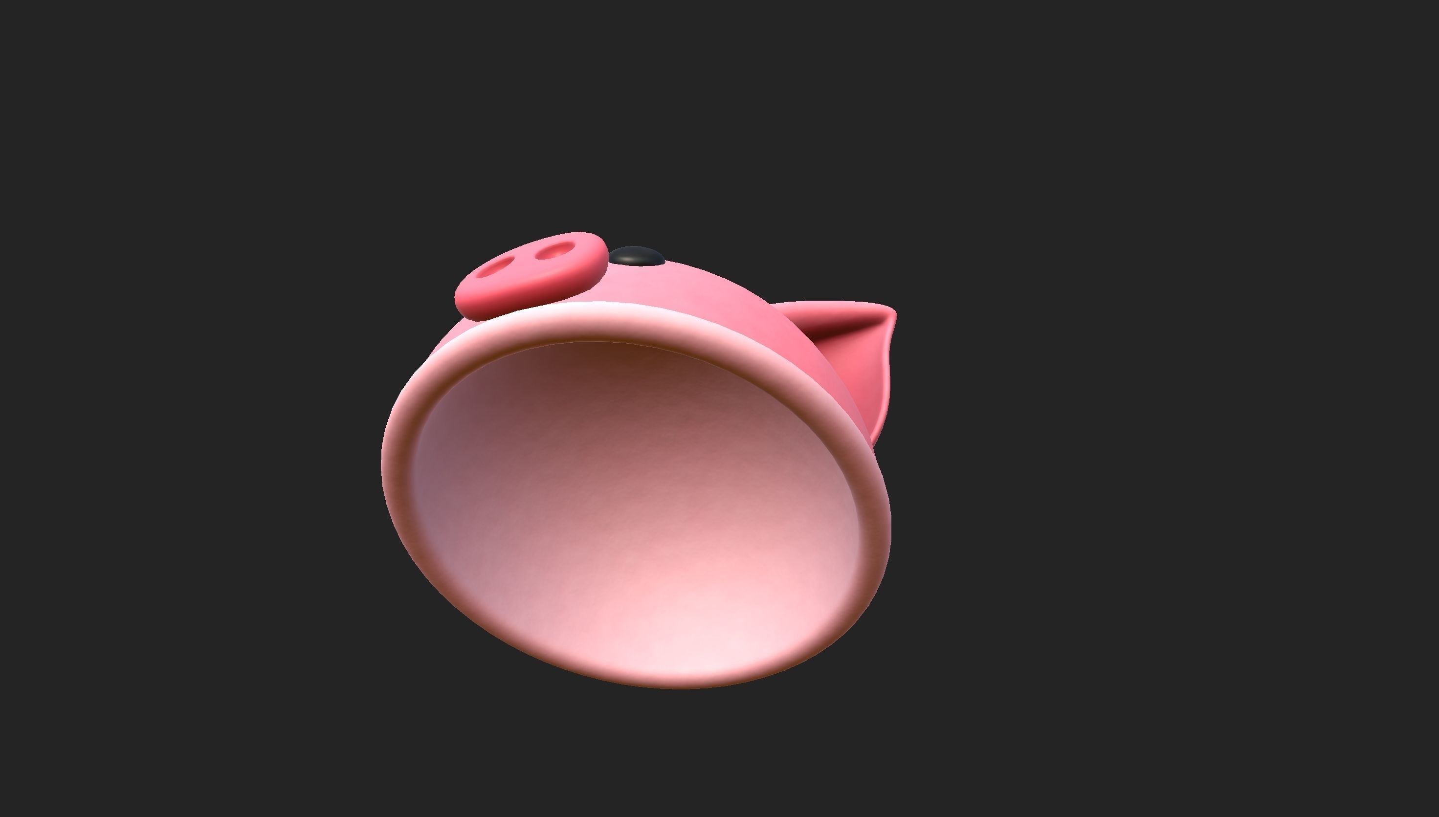 Hat014 Pig Hat 3D model | CGTrader