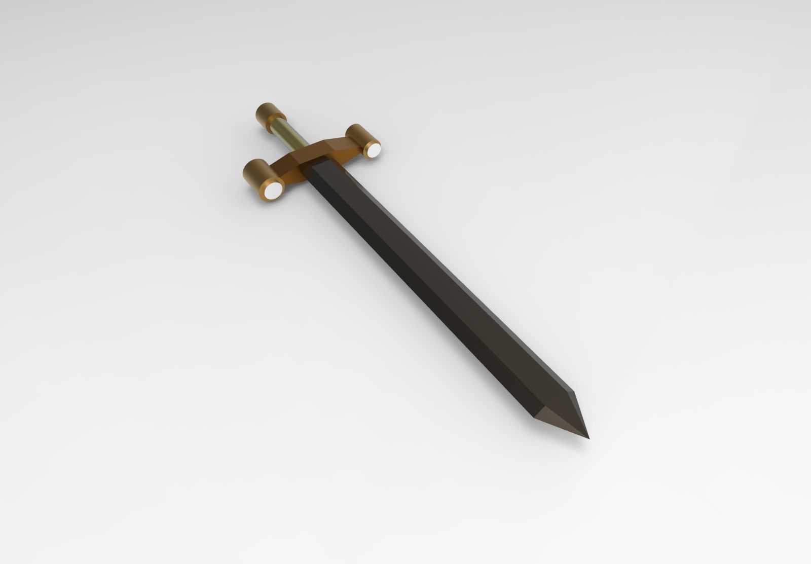 Sword type F 3D model | CGTrader