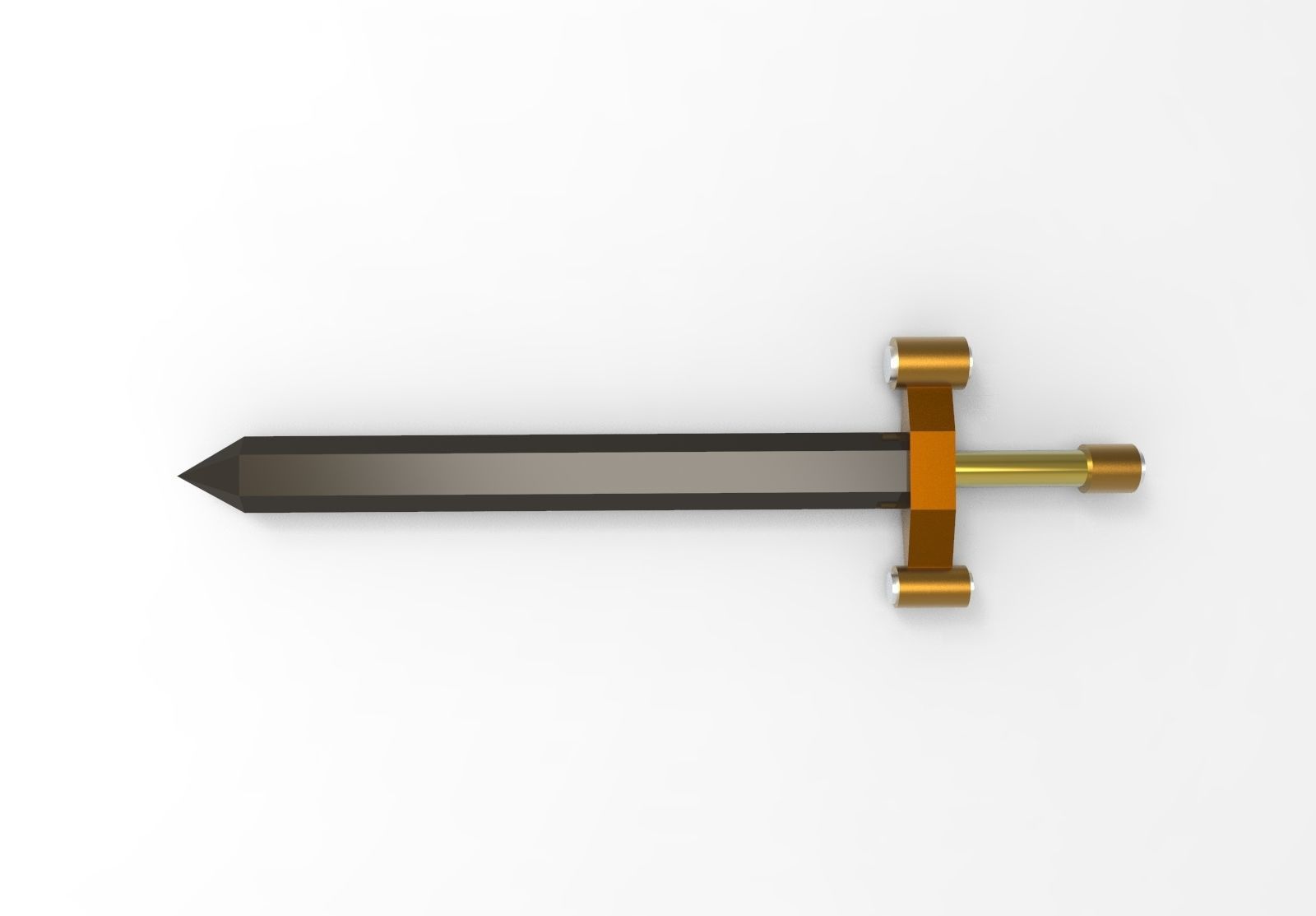Sword type F 3D model | CGTrader
