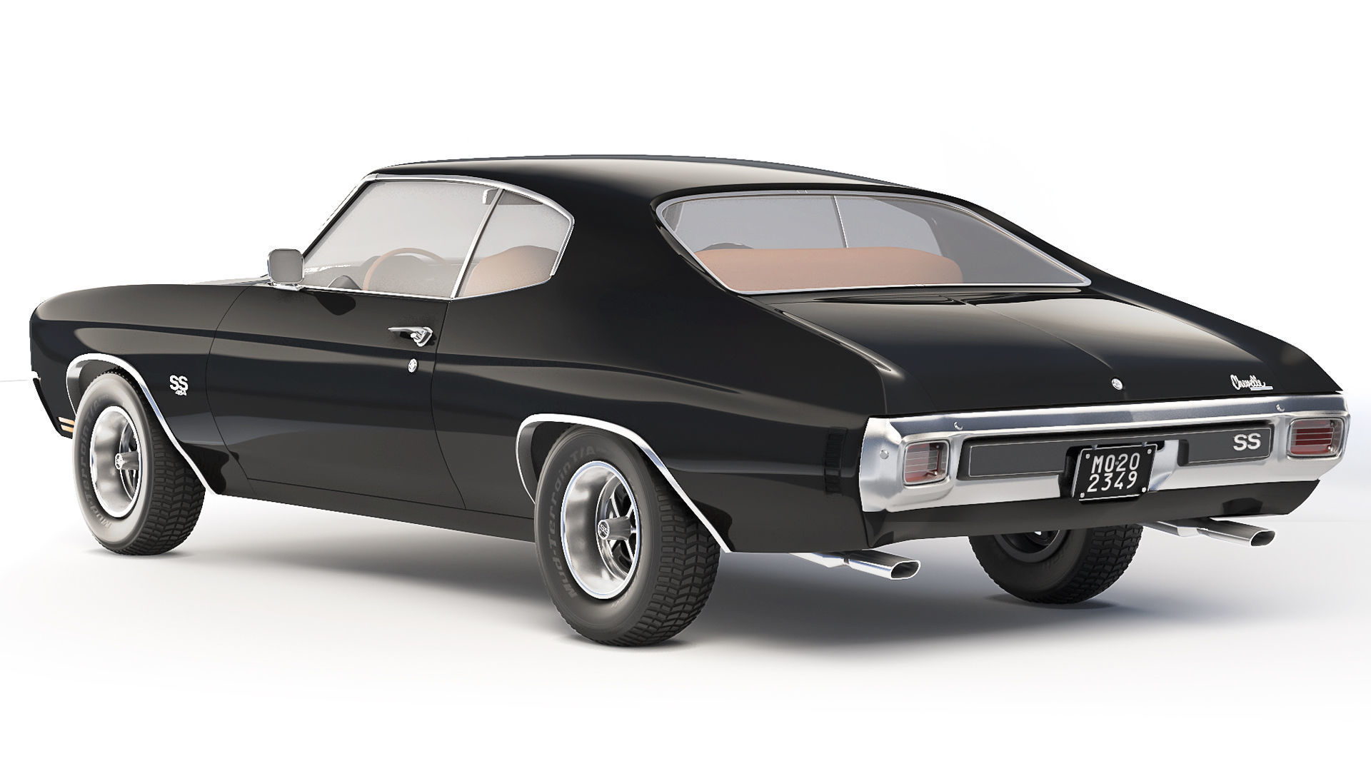 Chevrolet Chevelle SS 454 1970 3D model | CGTrader