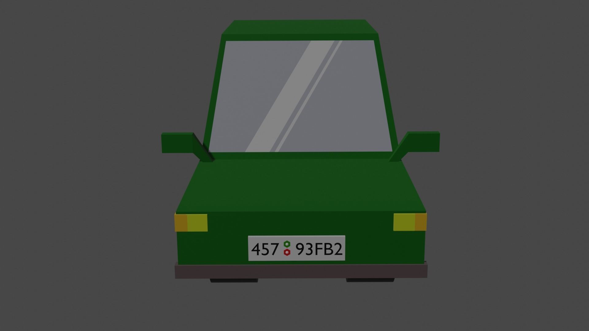 Basic car free VR / AR / low-poly 3D model | CGTrader