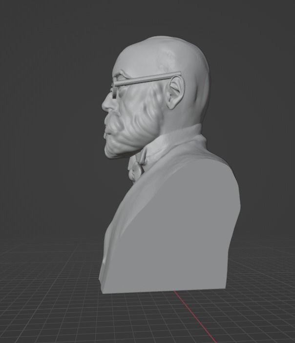 Robert Koch 3D model 3D printable | CGTrader