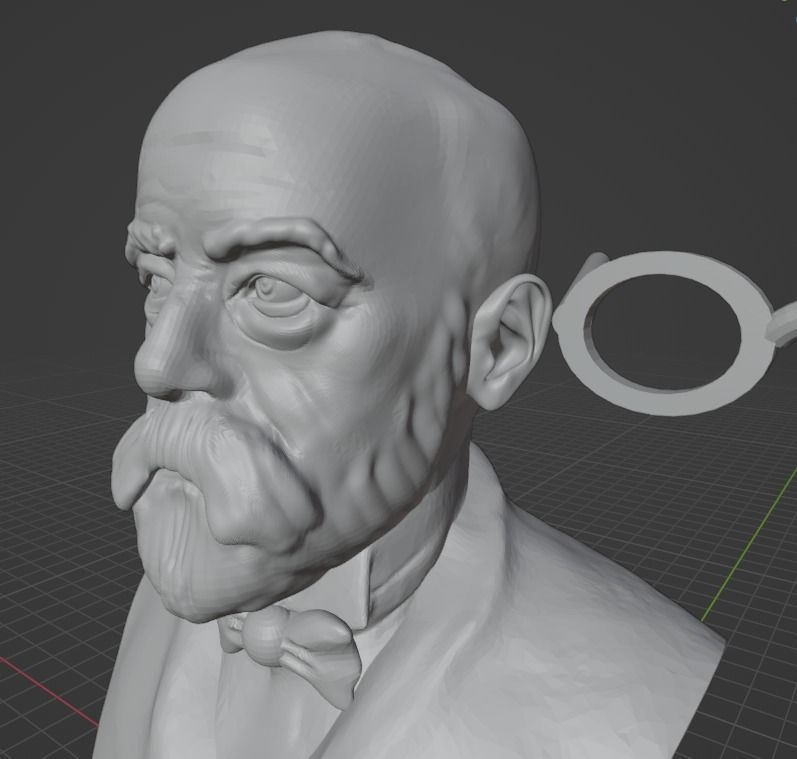 Robert Koch 3D model 3D printable | CGTrader