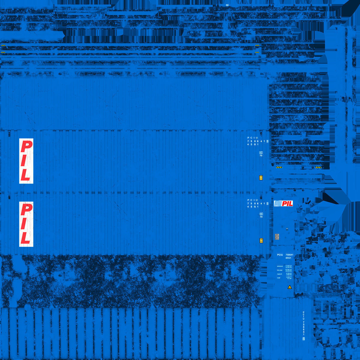 40 feet High Cube PIL shipping container 3D model | CGTrader