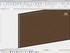curtain wall revit family - wooden sun shading 3D model | CGTrader