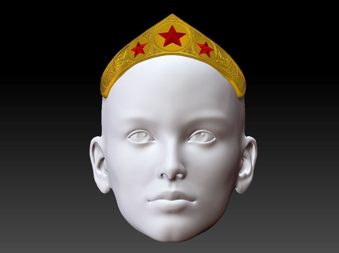 WONDER WOMAN YARA FLOR TIARA CROWN INSPIRED 3D model 3D printable ...