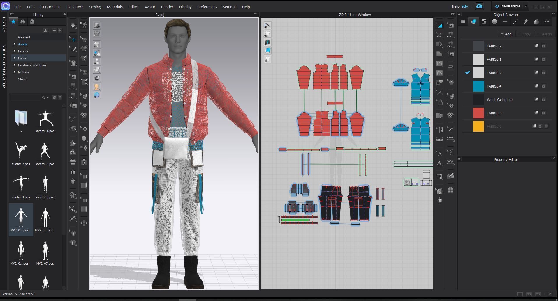 Jeff studio Man outfit Vol 2 Marvelous designer free VR / AR / low-poly ...