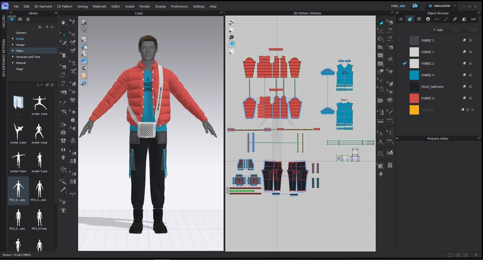 Jeff studio Man outfit Vol 2 Marvelous designer free VR / AR / low-poly ...