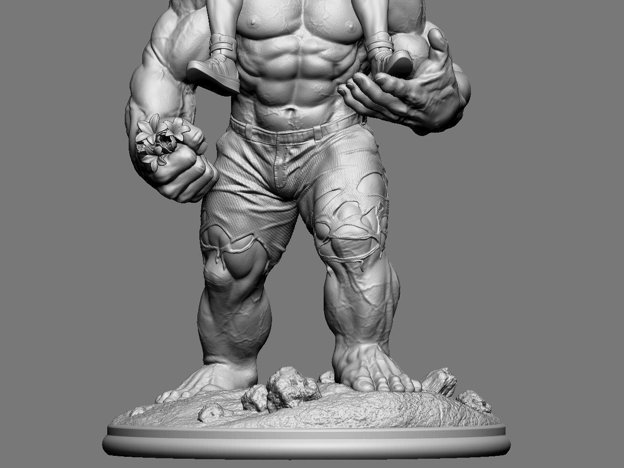 Hulk With She Hulk Nsfw 3d Model 3d Printable Cgtrader