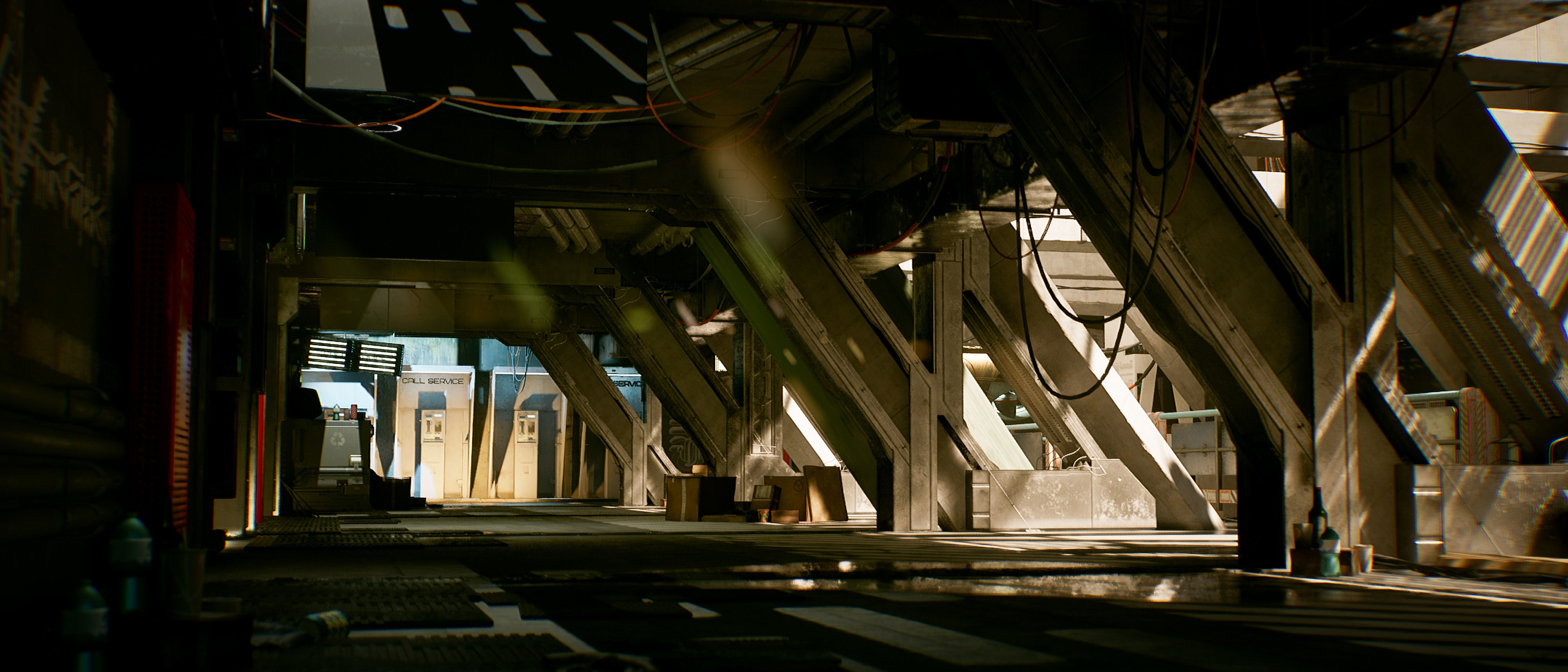 3D model Cyberpunk Apartment Block Environment Kit - UE5 VR / AR / low ...