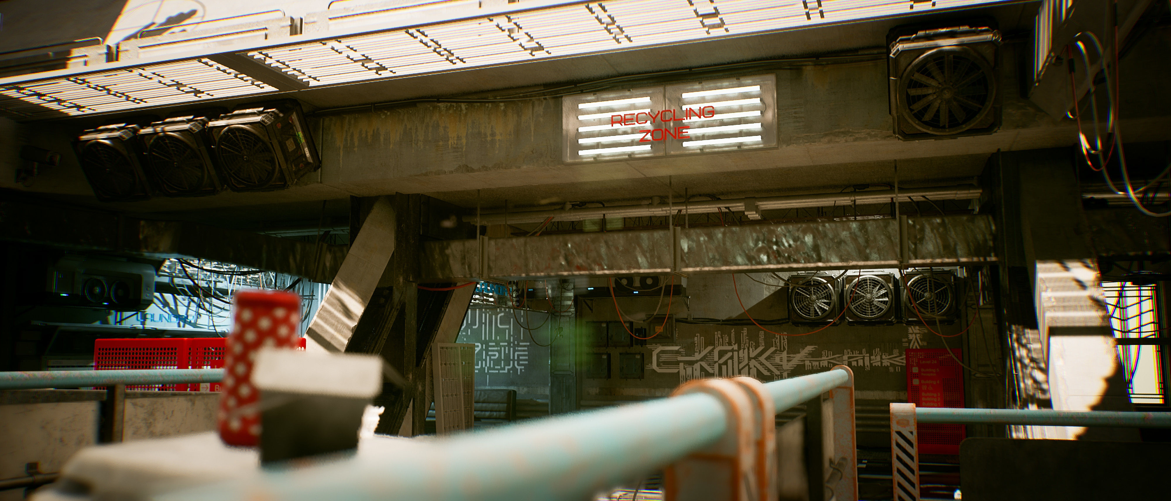 3D model Cyberpunk Apartment Block Environment Kit - UE5 VR / AR / low ...