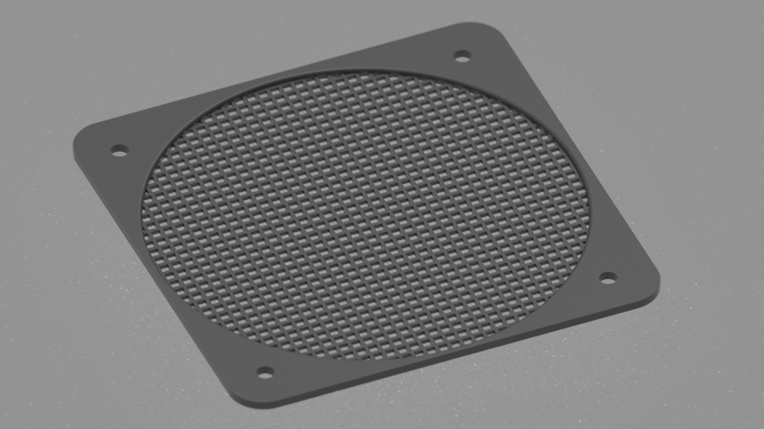 12mm Circular PC Grid Filter 3D model 3D printable | CGTrader