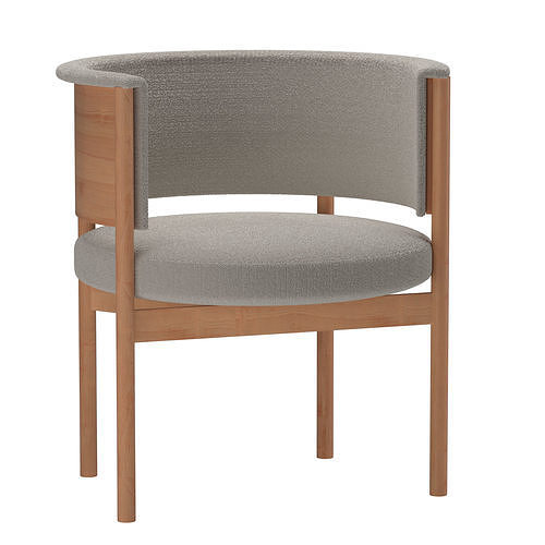 Portia Armchair 3D model | CGTrader