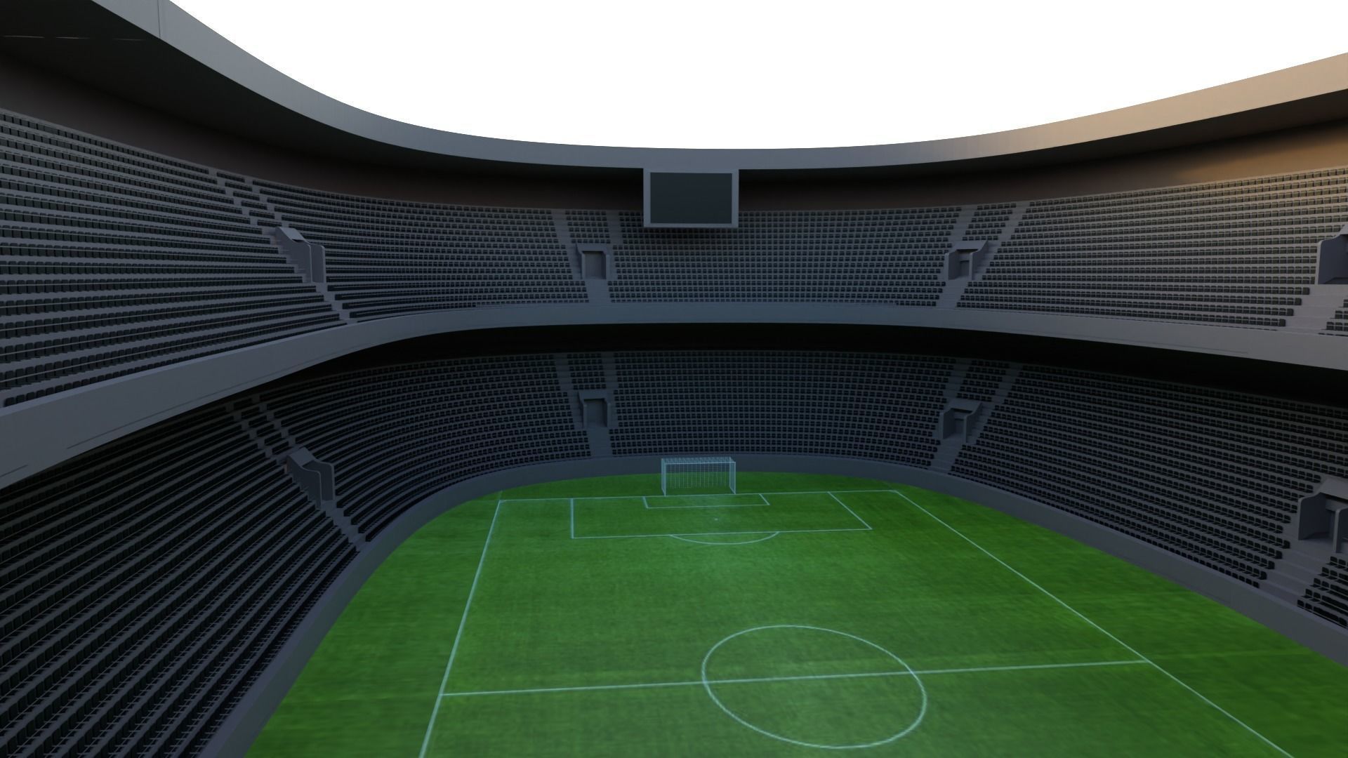3D model Football Stadium VR / AR / low-poly | CGTrader