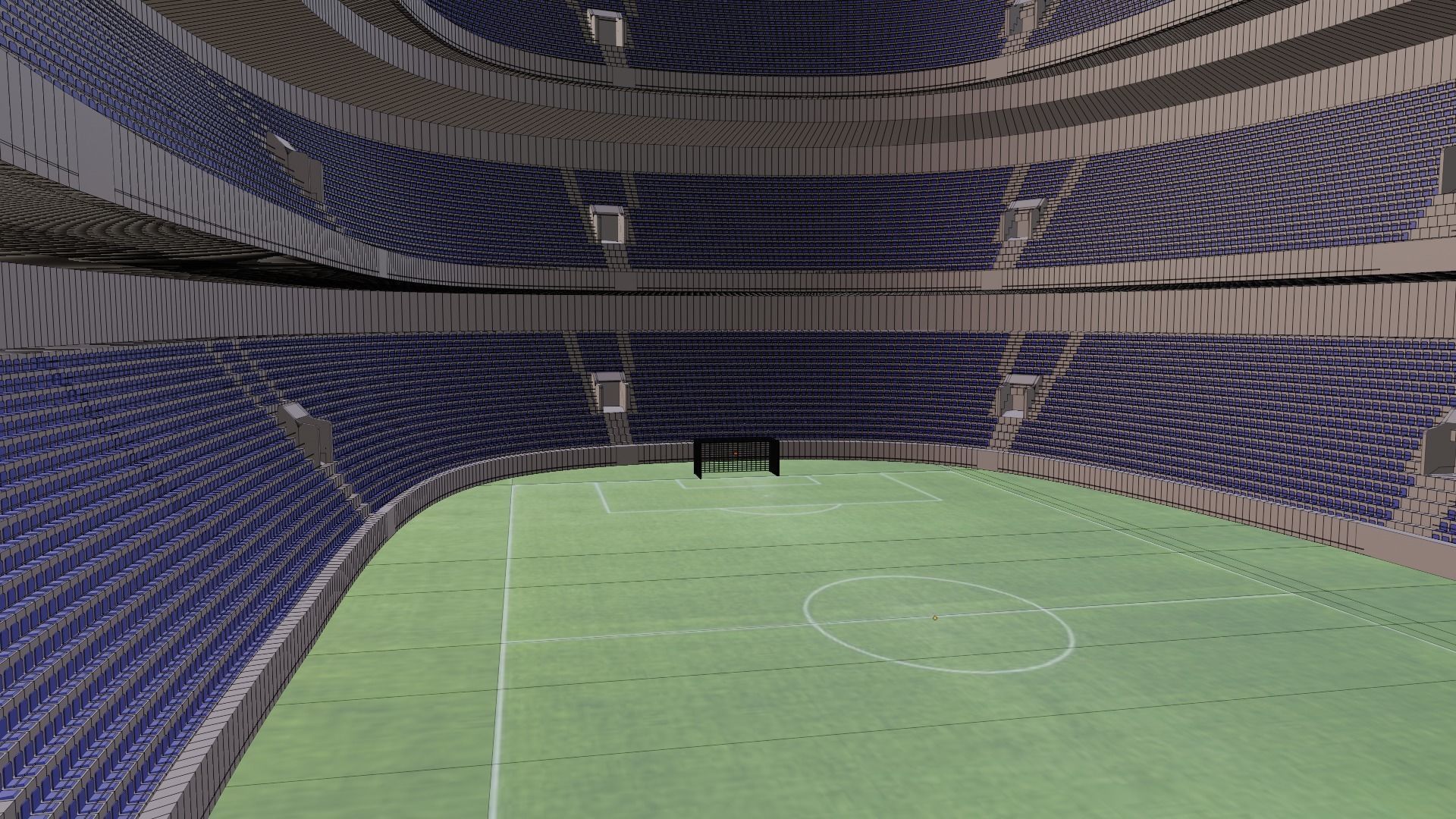 3D model Football Stadium VR / AR / low-poly | CGTrader