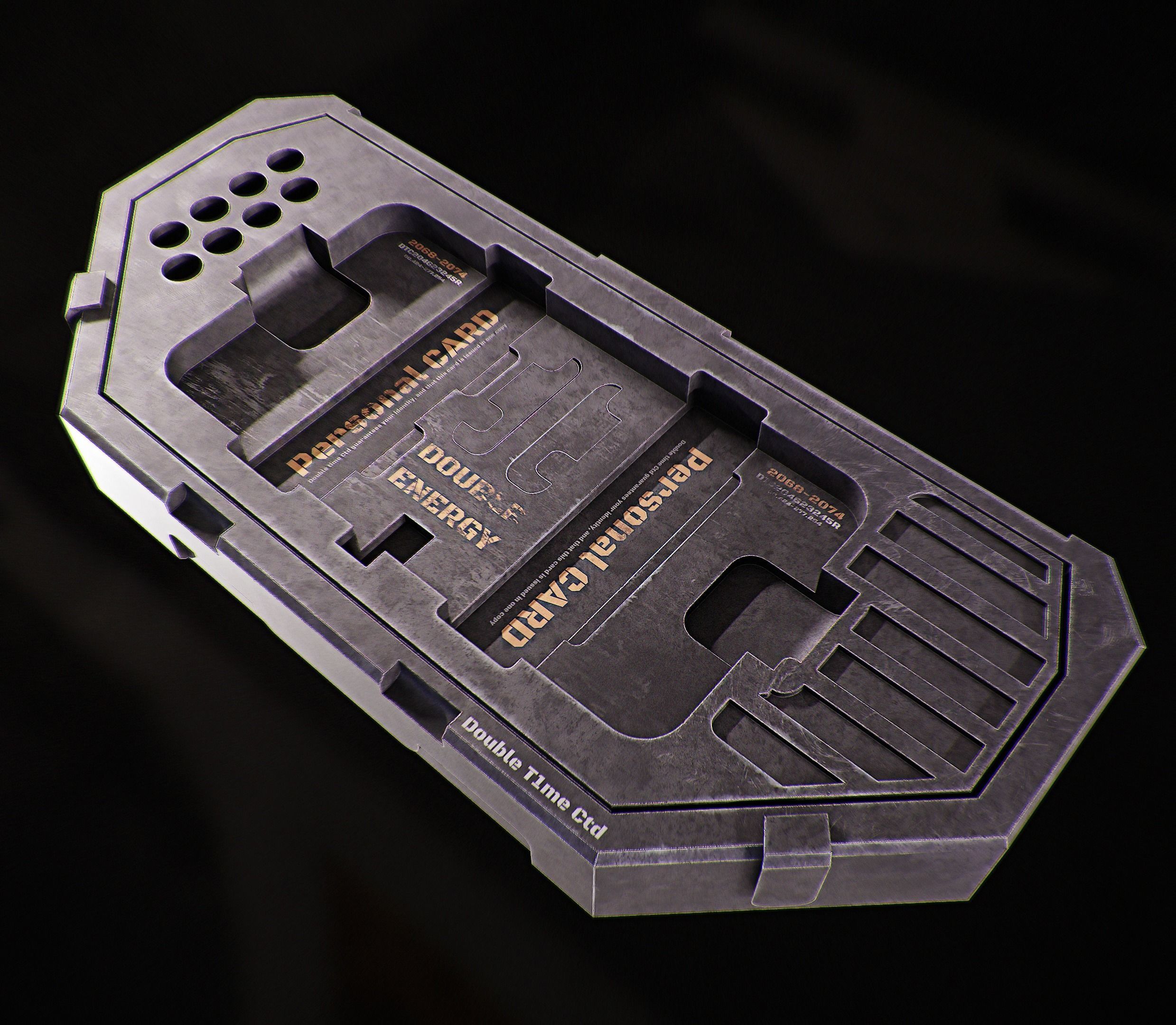3D model CYBERPUNK personal card game ready VR / AR / low-poly | CGTrader