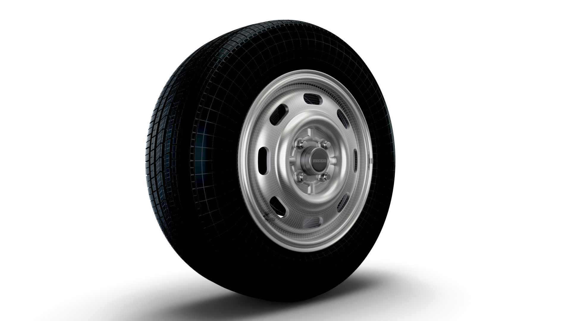 Mazda Miata wheel 3D model | CGTrader