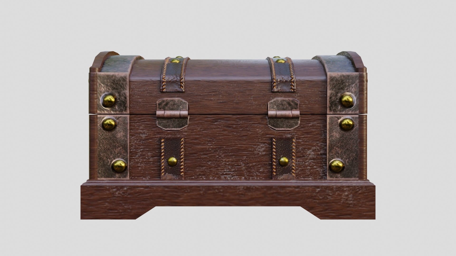 Treasure Chest 3D model | CGTrader