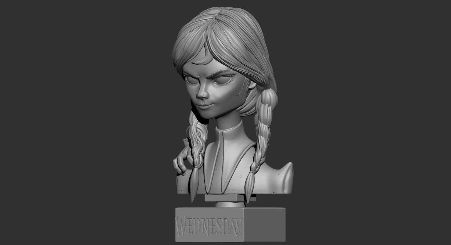 Wednesday and Thing 3D model 3D printable | CGTrader