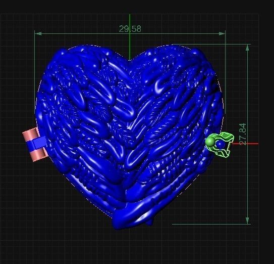 Locket with wings - Reliquary 3D model 3D printable | CGTrader