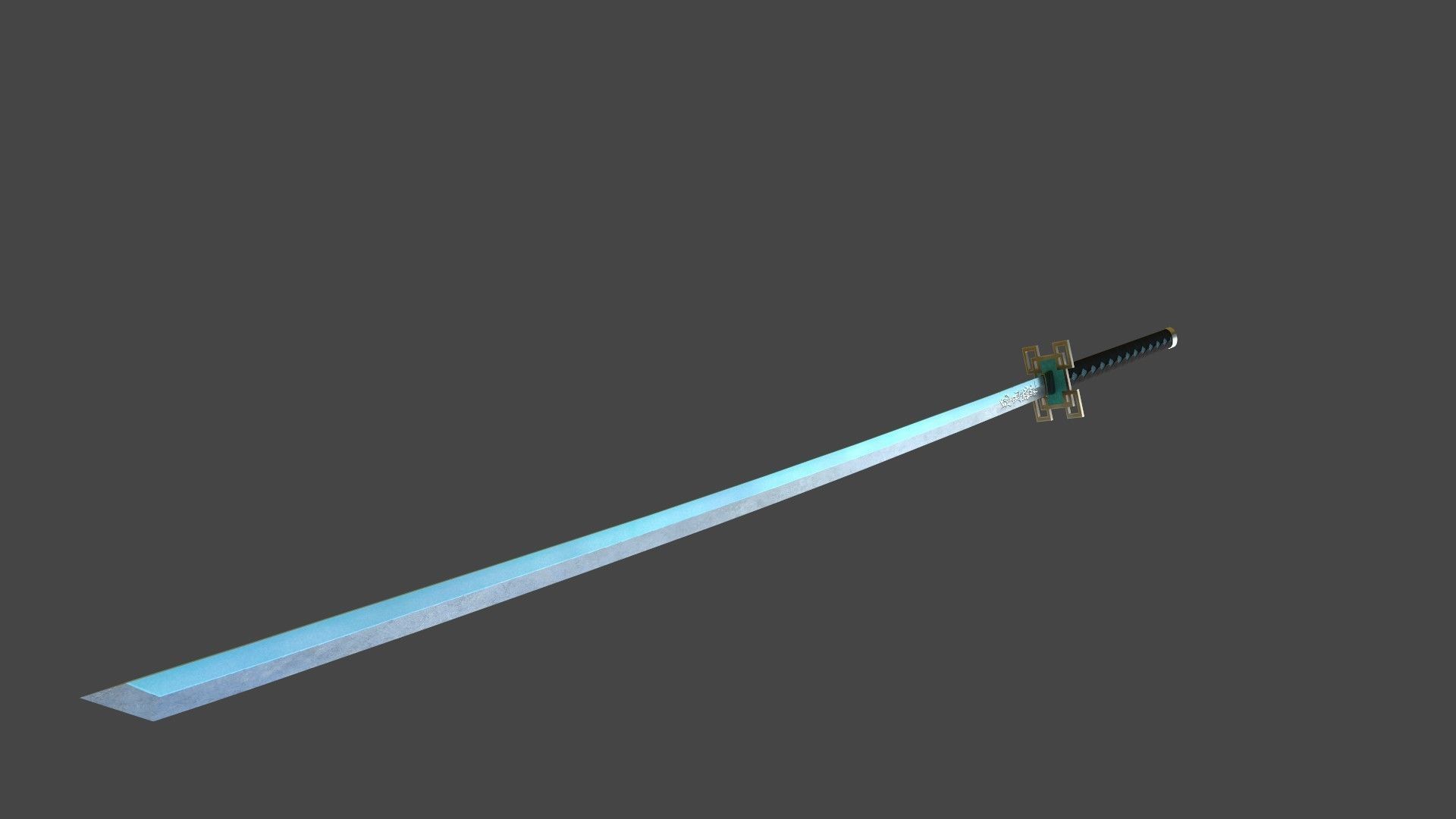 Muichiro Tokito Hashira Nichirin Kimetsu no Yaiba - Demon Slayer 3D ...