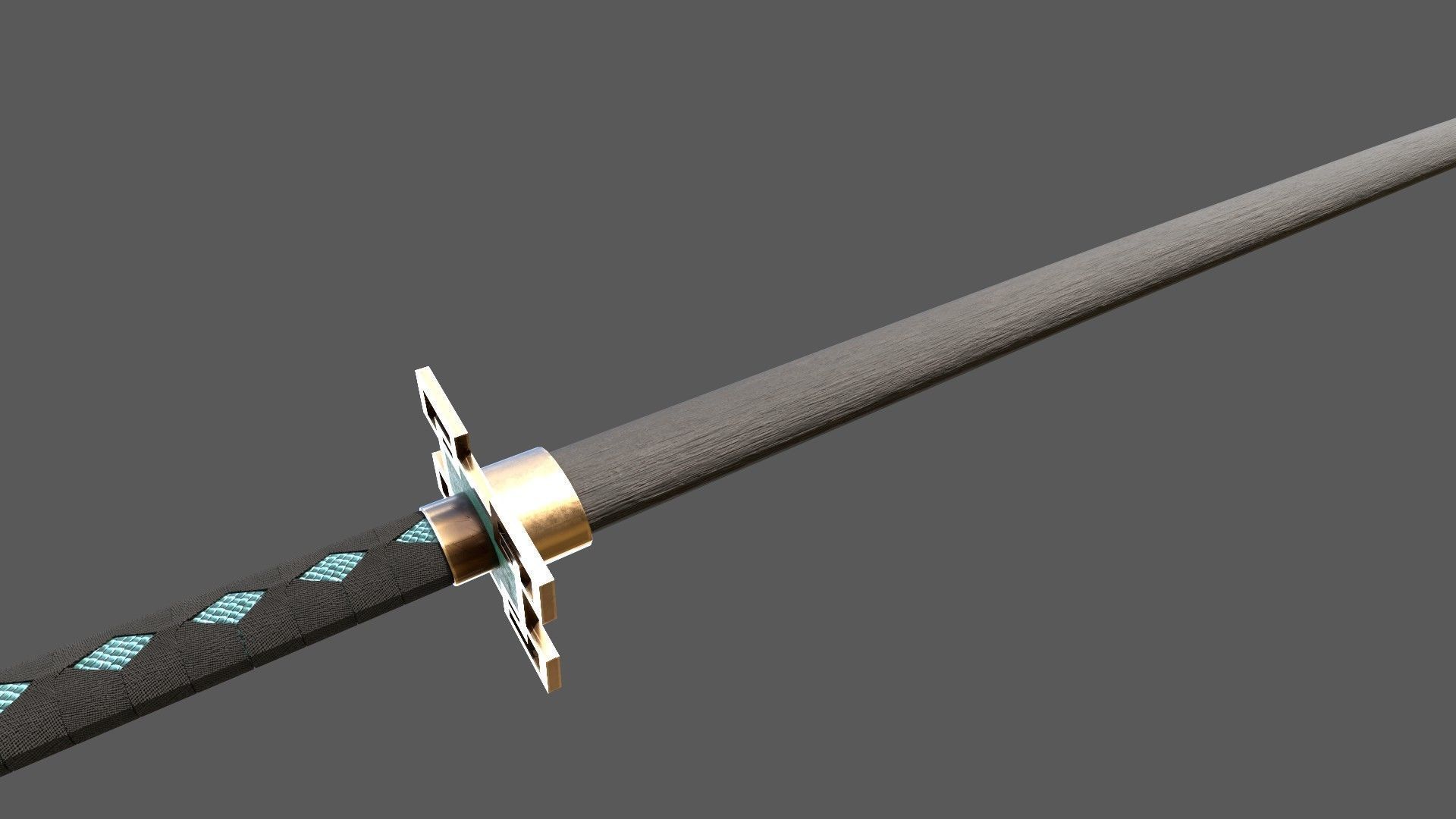 Muichiro Tokito Hashira Nichirin Kimetsu no Yaiba - Demon Slayer 3D ...