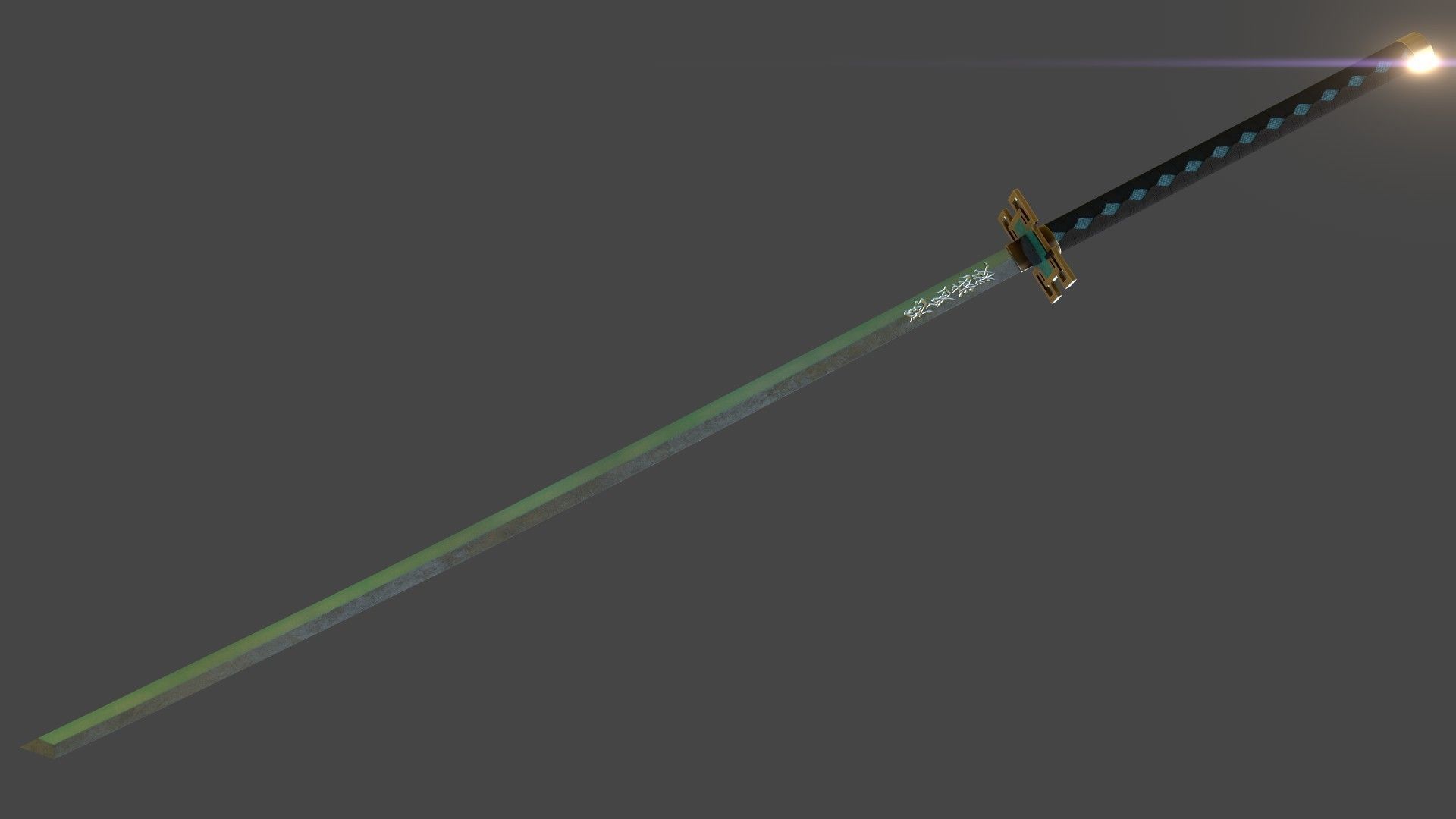 Muichiro Tokito Hashira Nichirin Kimetsu no Yaiba - Demon Slayer 3D ...