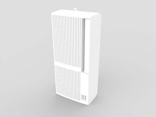 Window Mounting air-conditioning free 3D model | CGTrader
