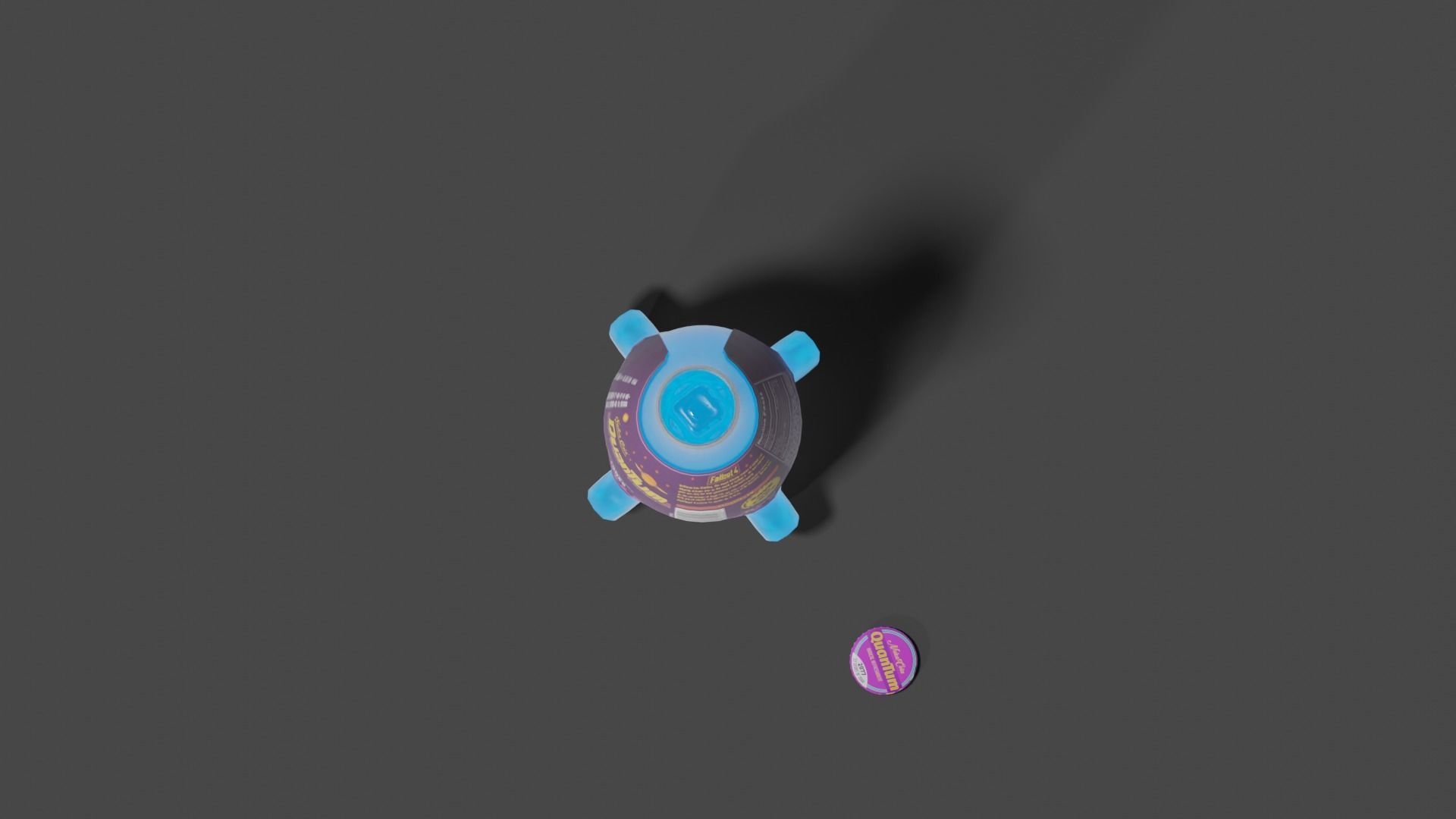 Nuka Cola Bottle 3D model 3D printable | CGTrader