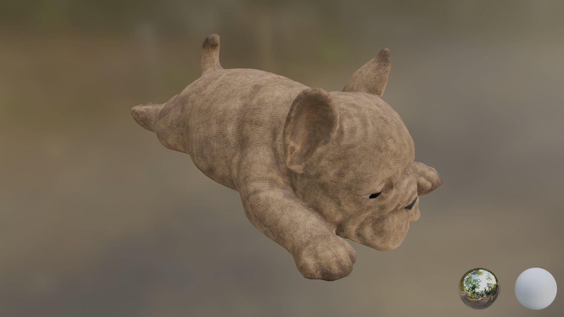 Puppy 01 3D model | CGTrader