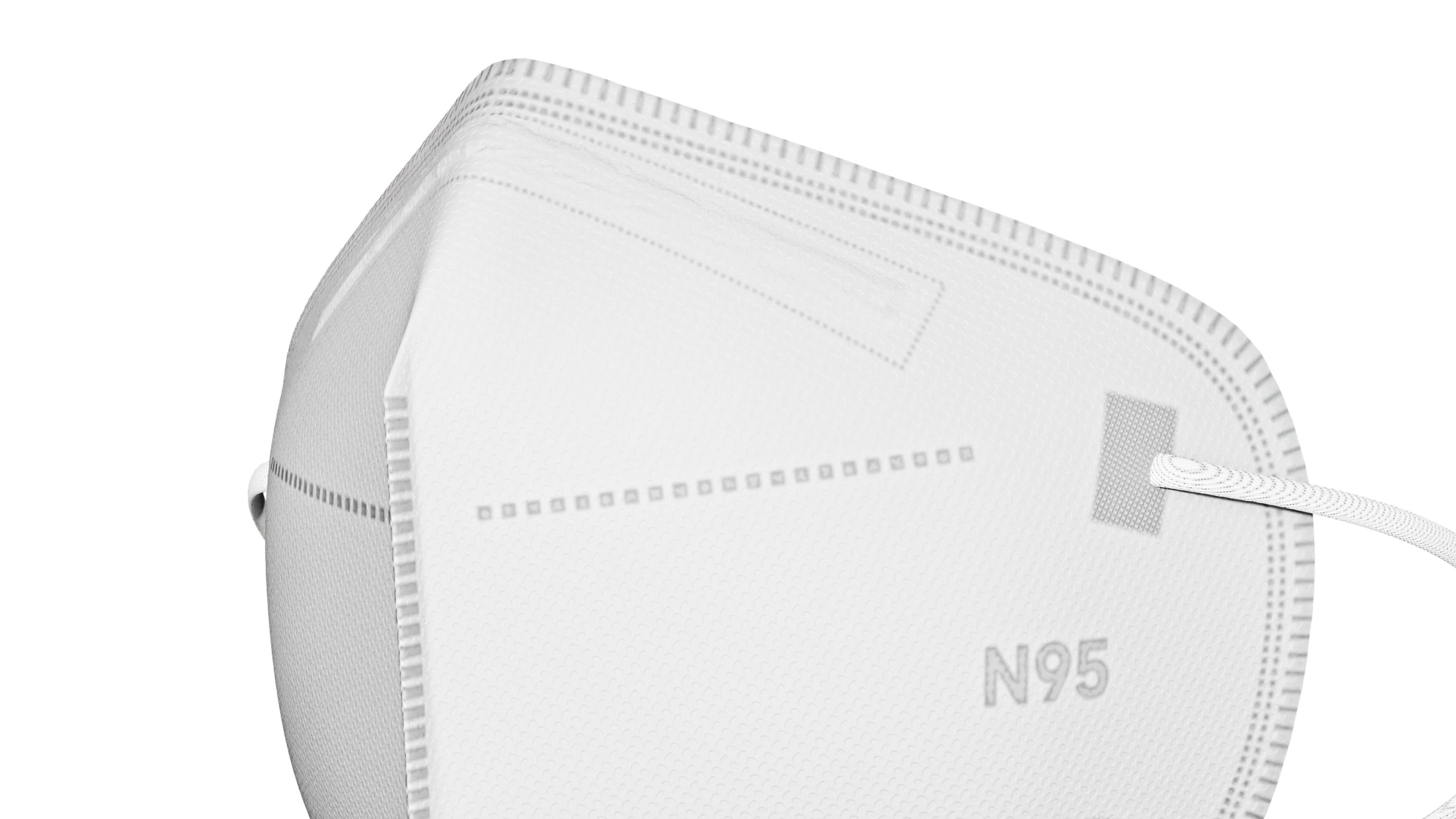 Mask n95 surgical mask With map 3D model | CGTrader