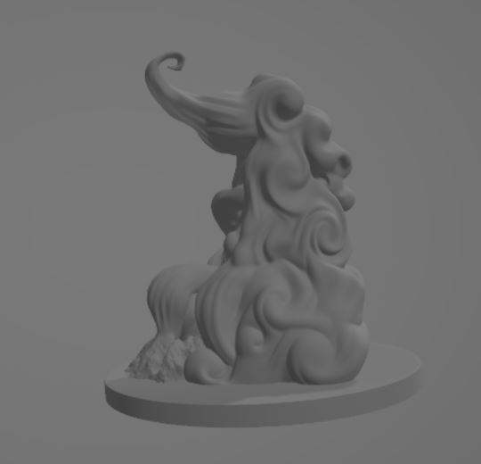 Shroud reaper SI Swag Ghost Fog Monster 3D model 3D printable | CGTrader