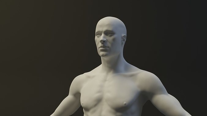 Man body 3D model | CGTrader
